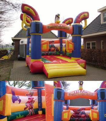 Luchtkussen Saloon – Feestcentrale.nl